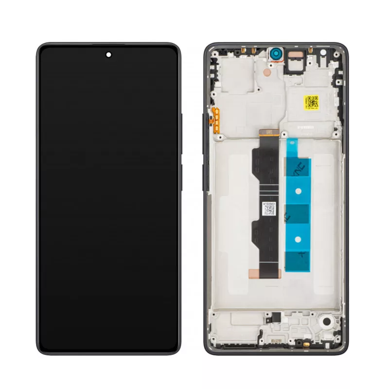 Xiaomi Redmi Note 13 Pro 4G fekete gyári LCD kijelző érintőv